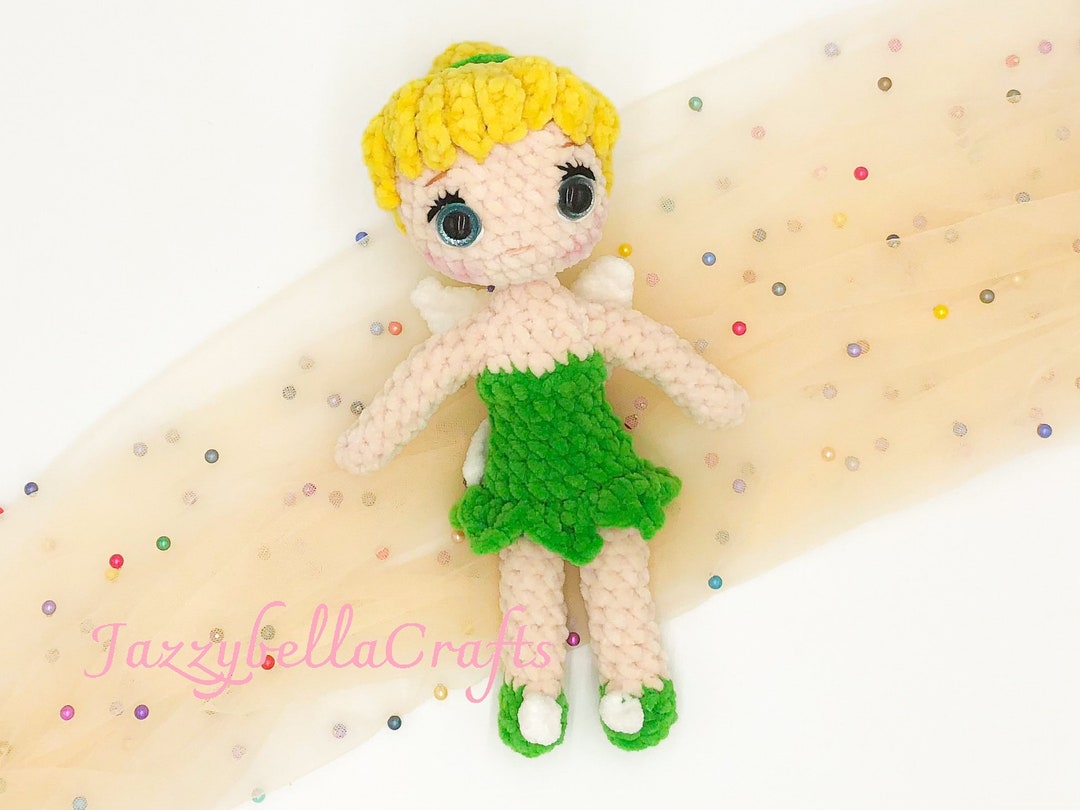 Fairy Tinkerbell Plushie Crochet Pattern - Amigurumi - PDF English ...