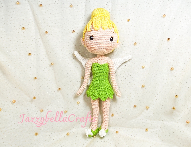 Tinkerbell Doll Crochet Pattern - Fairy - Amigurumi - PDF English ...