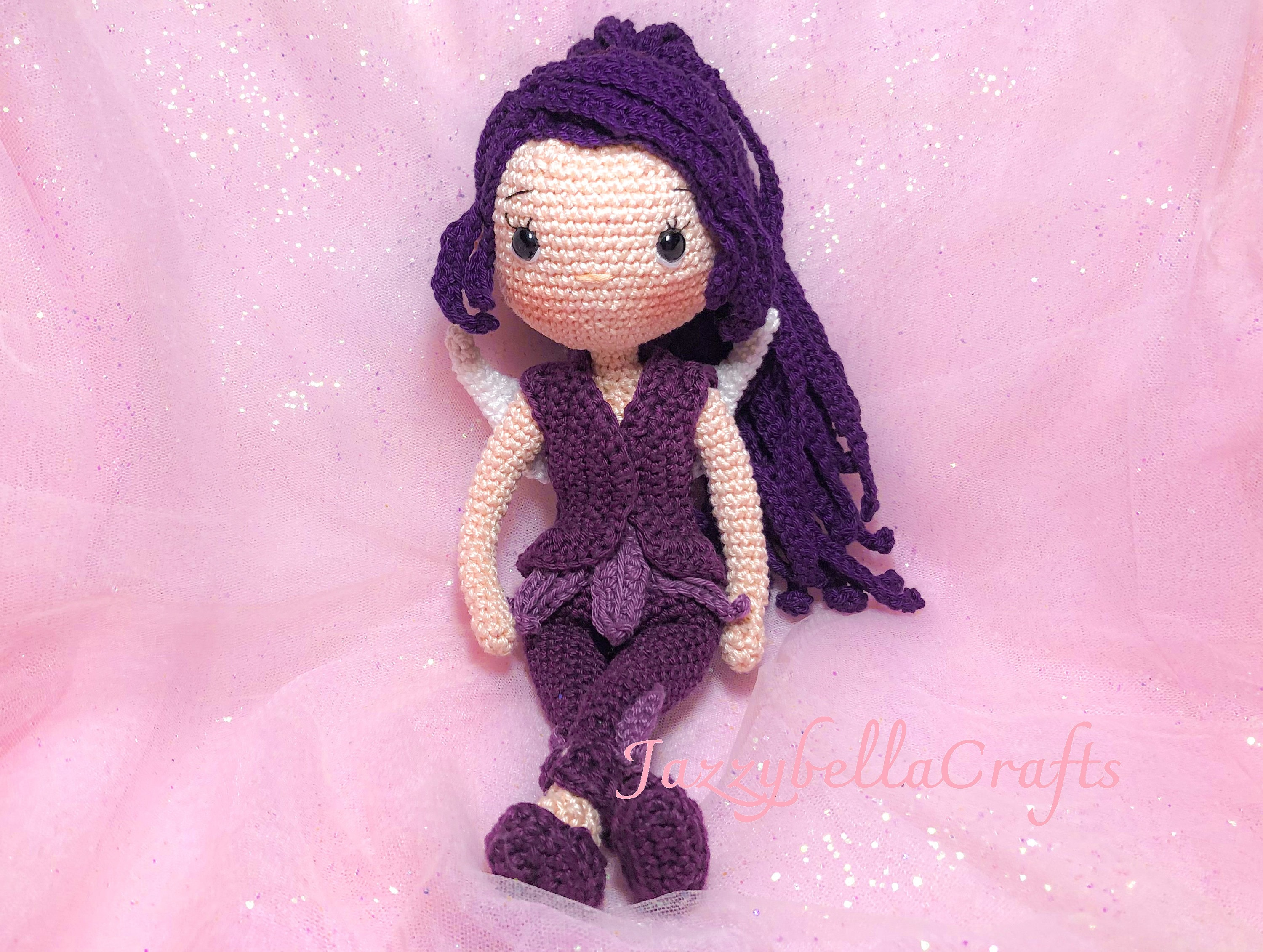 Vidia Doll Crochet Pattern - Fairy - Amigurumi - PDF English & Dutch - Etsy