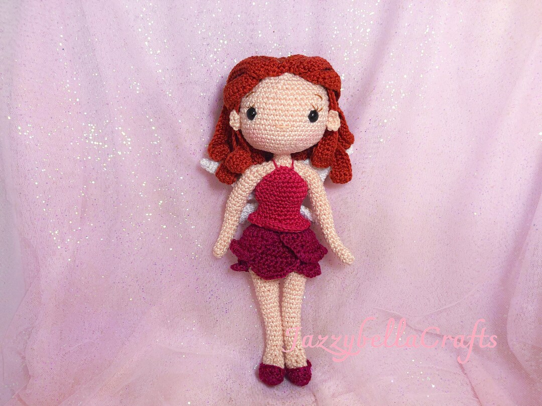 Rosetta Doll Crochet Pattern - Fairy - Amigurumi - PDF English & Dutch ...