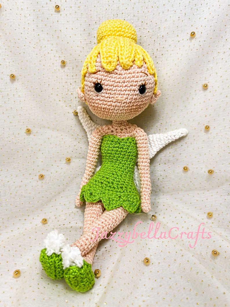 Tinkerbell Doll Crochet Pattern - Fairy - Amigurumi - PDF English ...