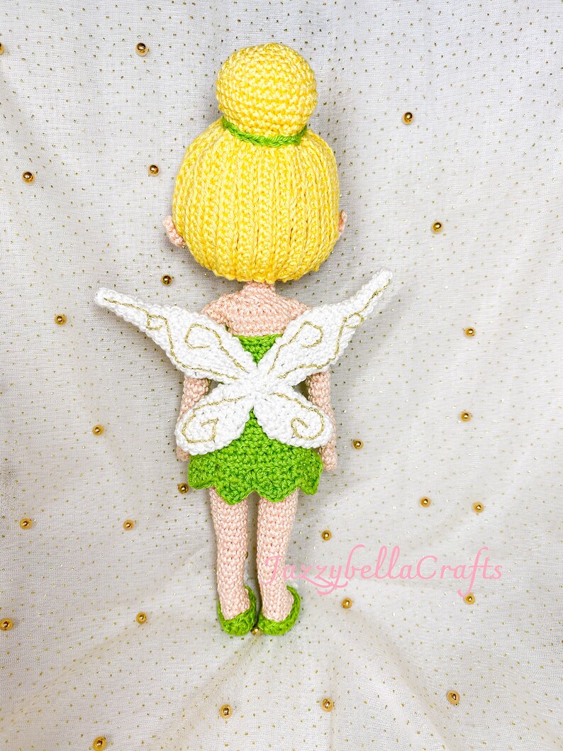 Tinkerbell Doll Crochet Pattern - Fairy - Amigurumi - PDF English ...