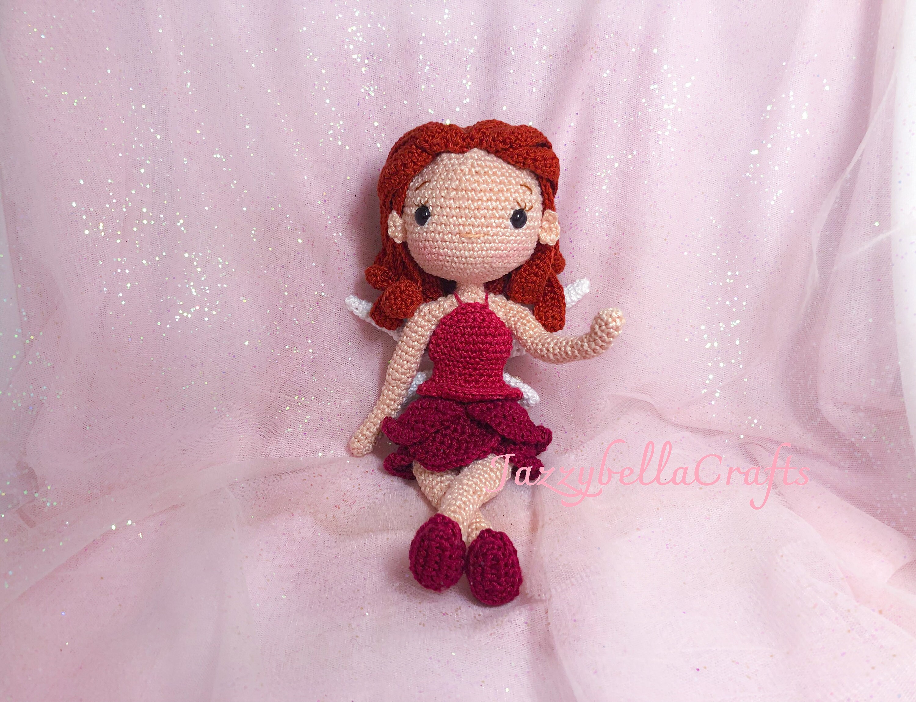 Rosetta Doll Crochet Pattern - Fairy - Amigurumi - PDF English & Dutch ...