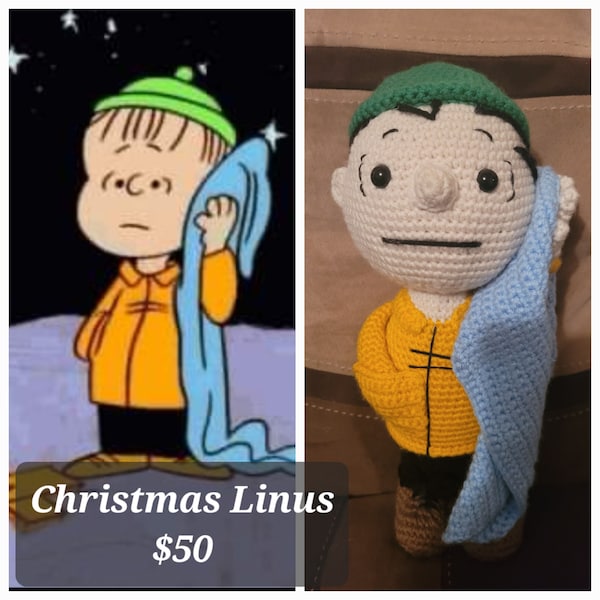 Christmas Linus Svg - Etsy