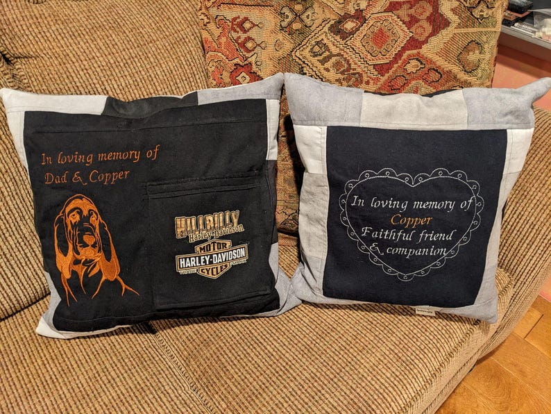 Memory Pillows - Available - Made to Order - Etsy