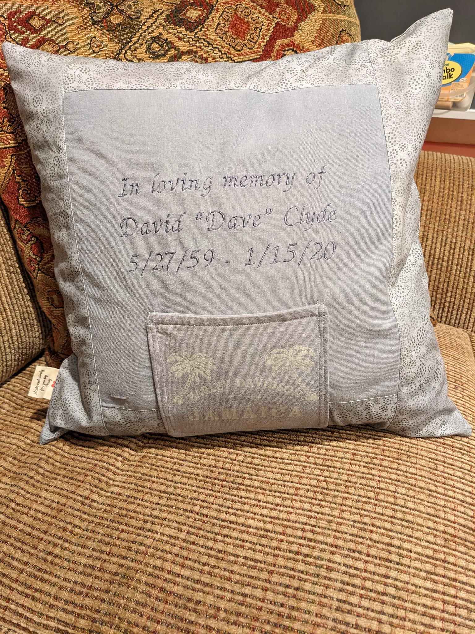 Memory Pillows - Available - Made to Order - Etsy