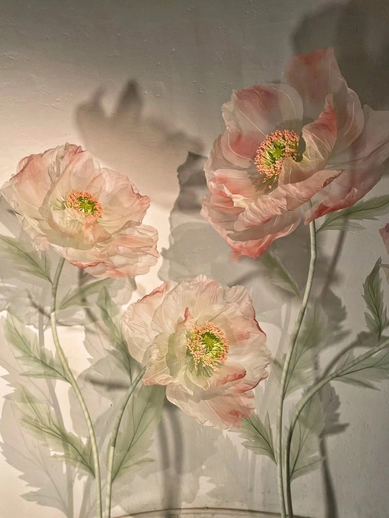 Giant Flowers for Elegant Backdrop Wedding Event Decor 23OGF33 - Etsy