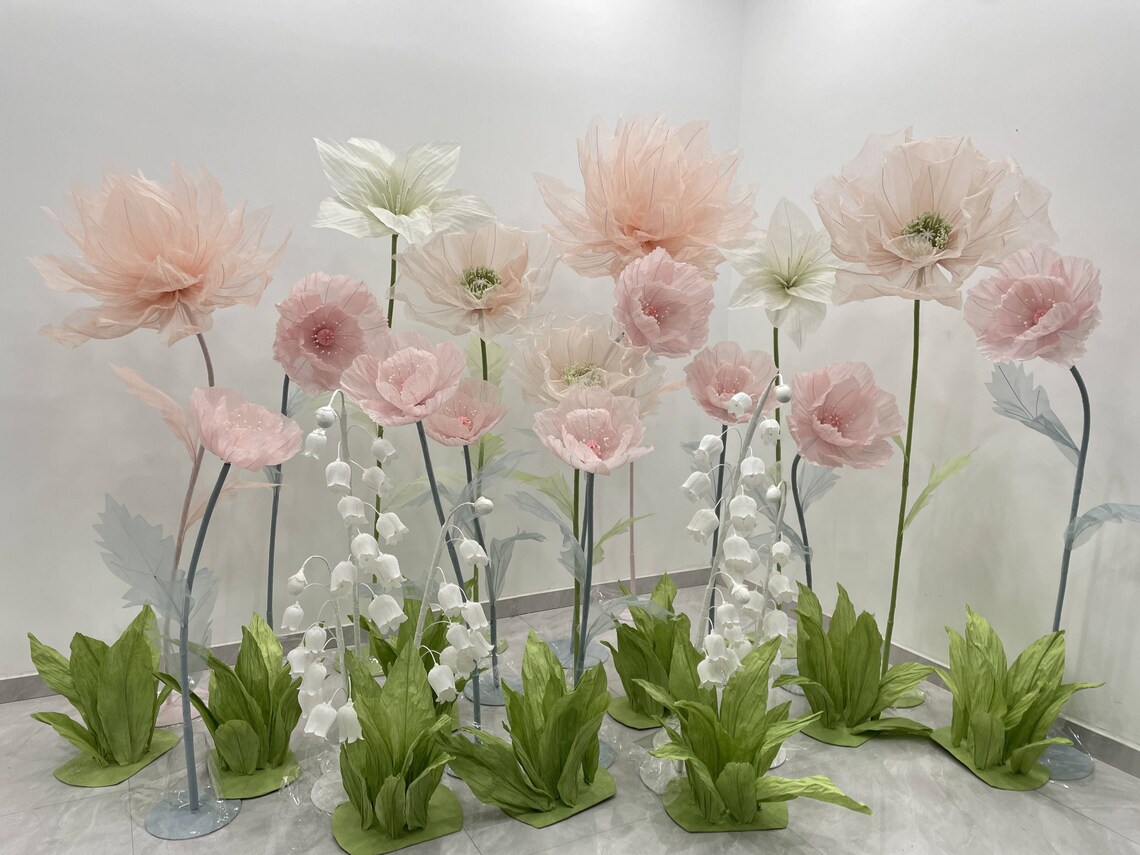 Giant Flower Blooms Gorgeous for Weddings Corporate Backdrop - Etsy