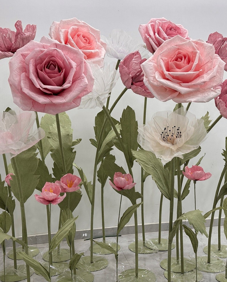 Giant Flower Blooms Gorgeous Perfect for Events Birthdays Weddings ...