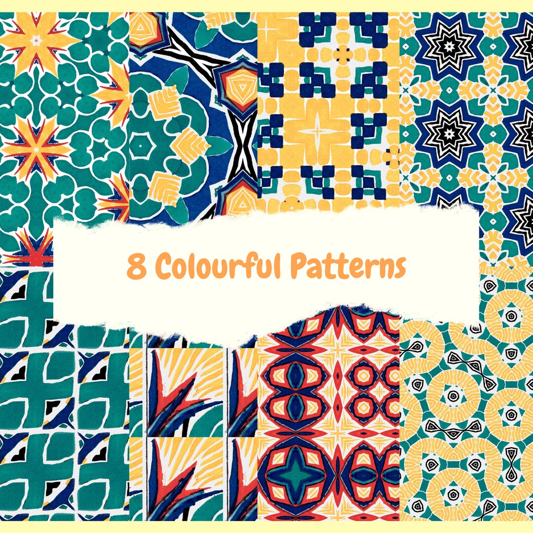Coulorful Patterns - Etsy