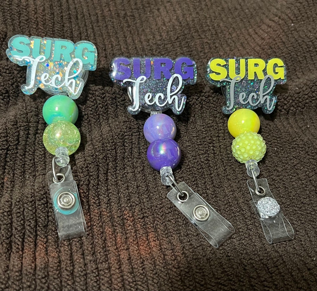 Surg Tech Badge Reel - Etsy