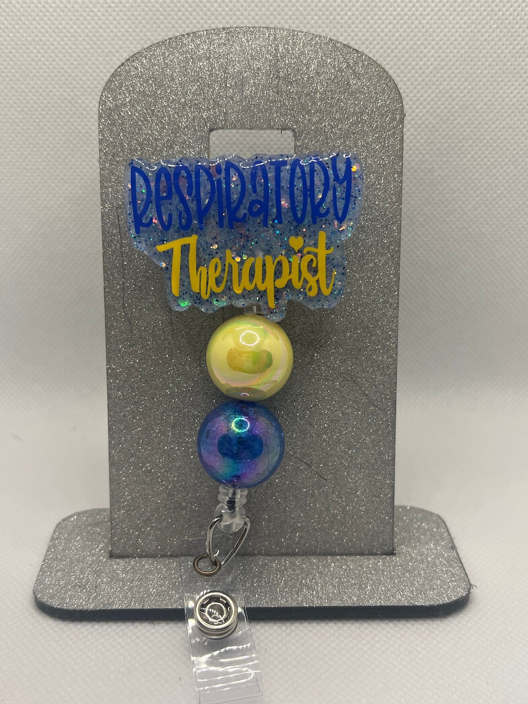 RT Respiratory Therapist Badge Reel - Etsy