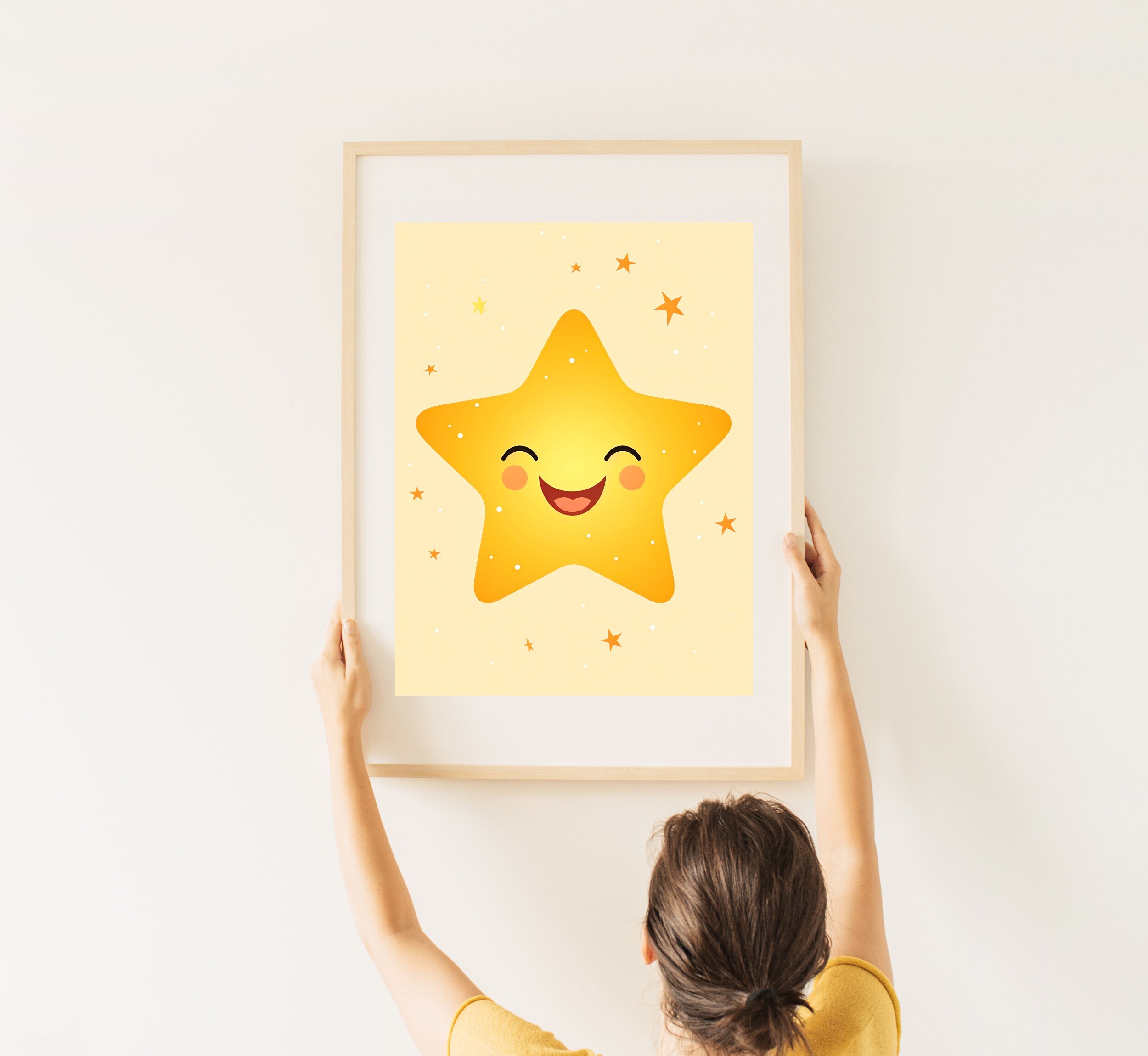Printable Child Star Art Print - Etsy