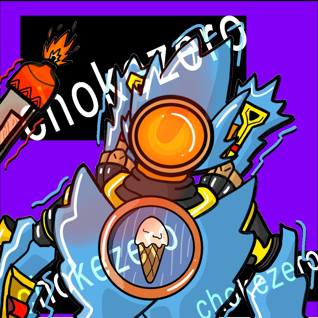 Apex Legends Thermite Pathfinder Digital Sticker Stream - Etsy