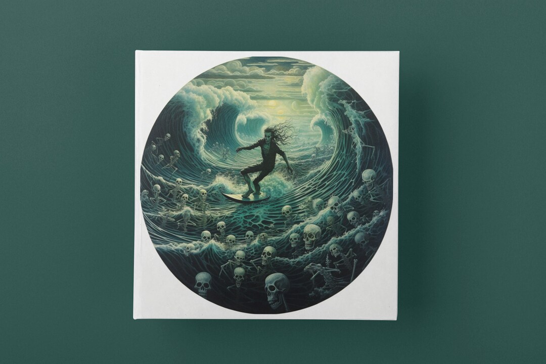 Gothic Artwork Digital Art Skeleton Despair Art - Etsy