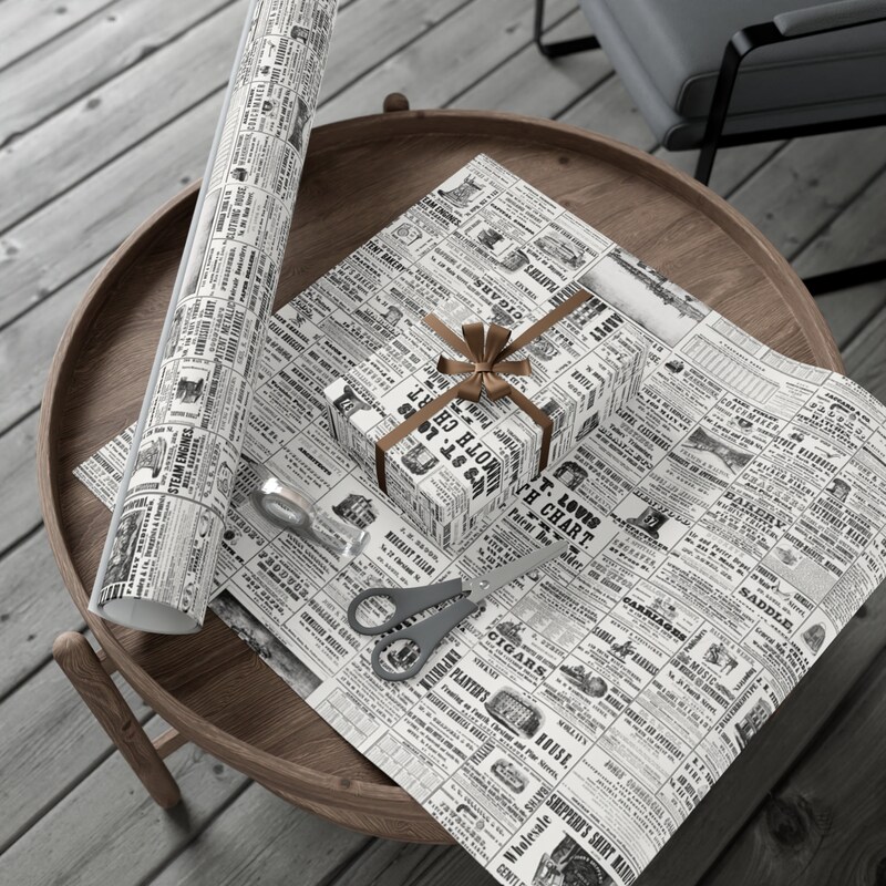 Newspaper Food Wraps - Etsy