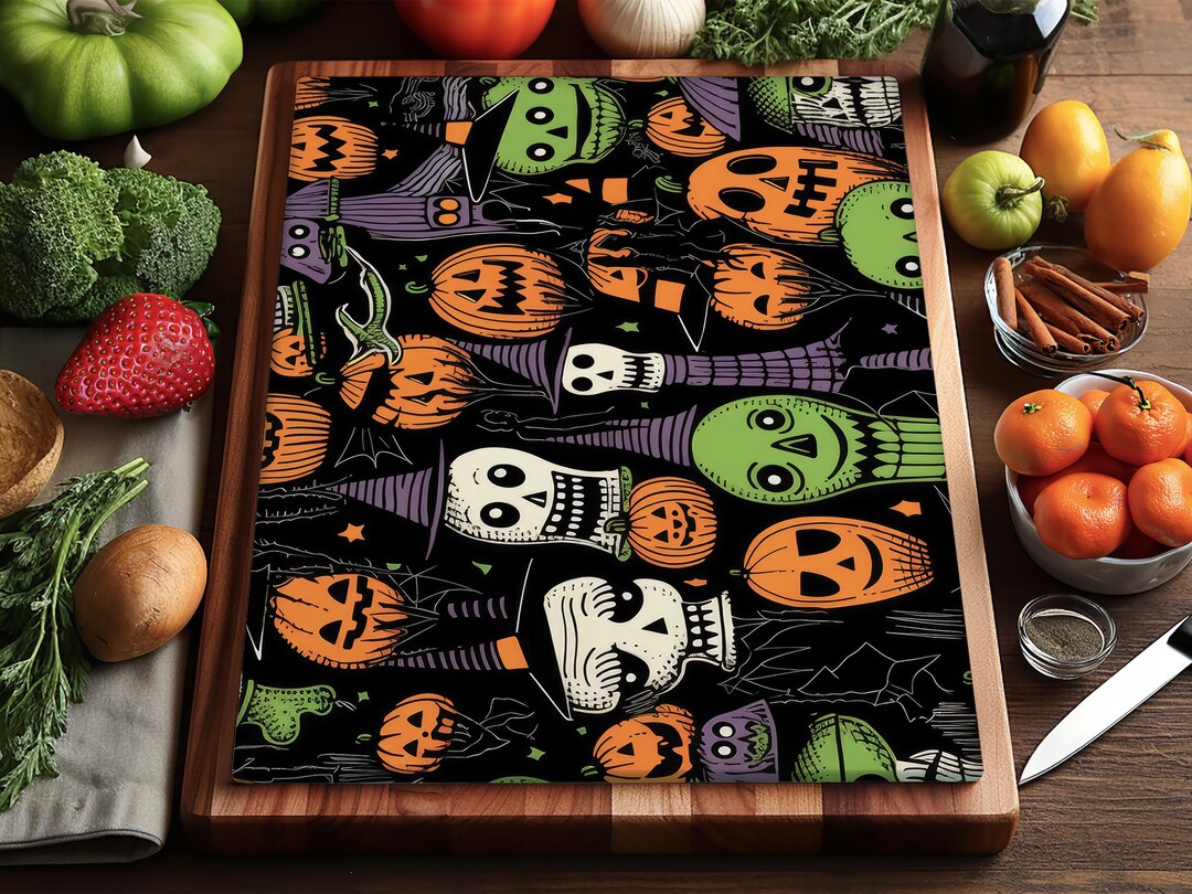 Halloween Hostess Gift, Unique Spooky Housewarming Present, Pumpkin and ...