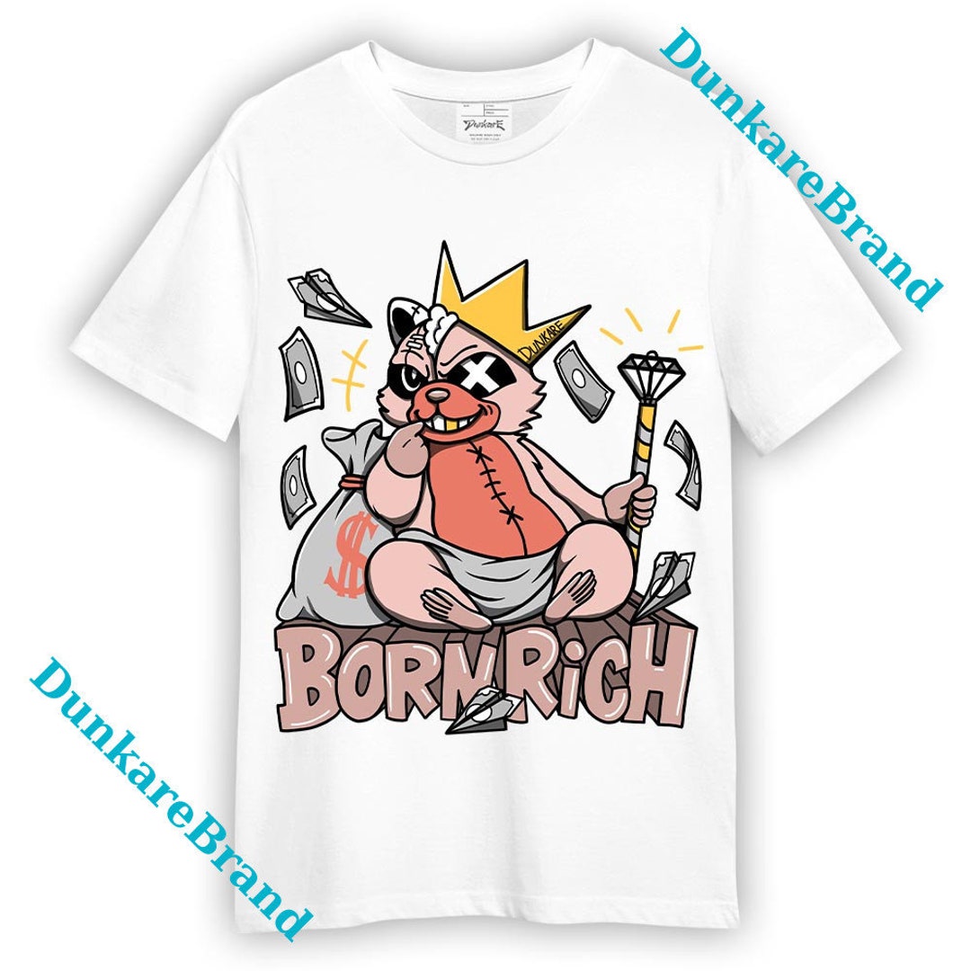 Dunkare Shirt Born Rich Raccoon, 11 Low Legend Pink, to Match Sneaker ...