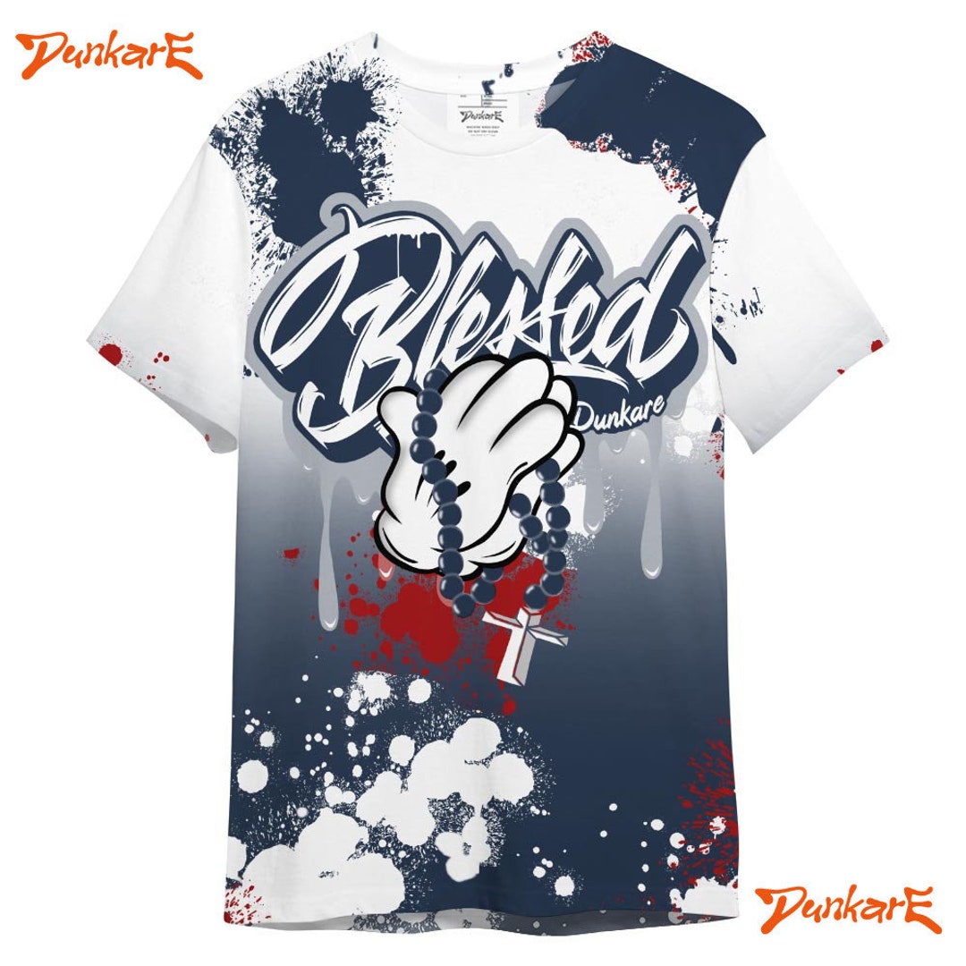 Dunkare Retro Olympic 6s Shirt, God Blessed Drip Shirt Outfit 1505 NCT ...