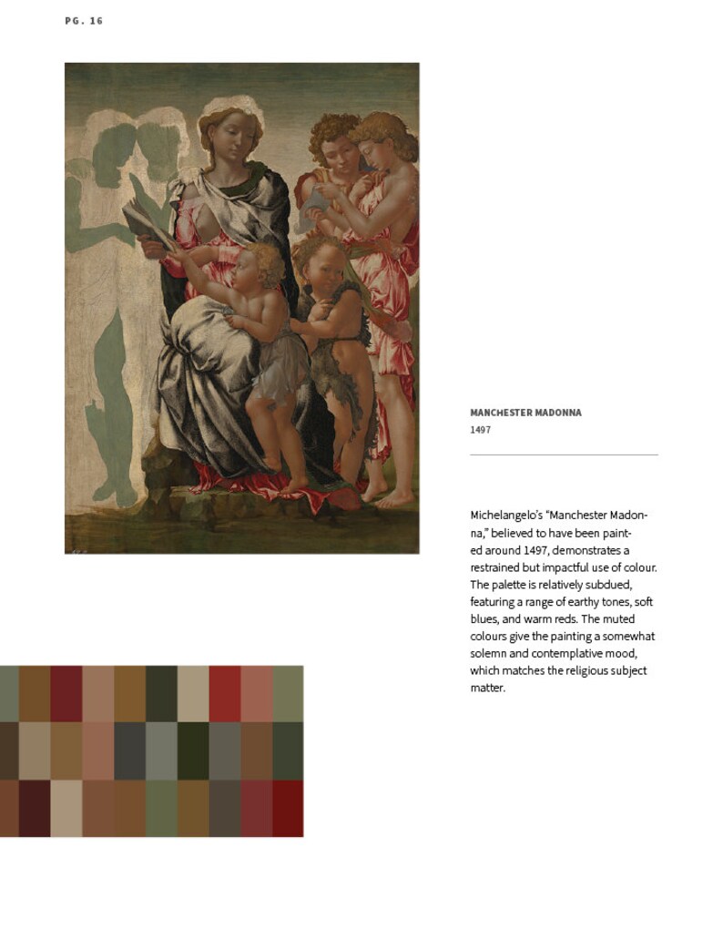 Renaissance Pack No. 1 / 9 Procreate Palettes - 270 Colors / Da Vinci ...