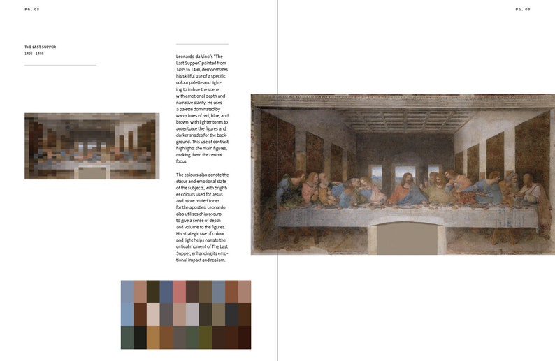 Renaissance Pack No. 1 / 9 Procreate Palettes 270 Colors / Da Vinci ...