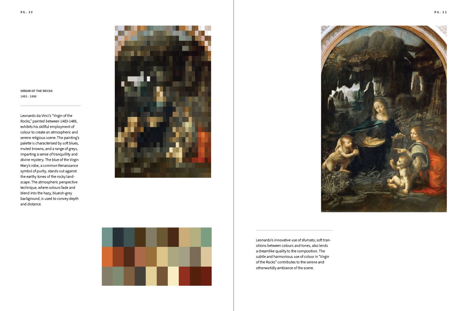 Renaissance Pack No. 1 / 9 Procreate Palettes 270 Colors / Da Vinci ...