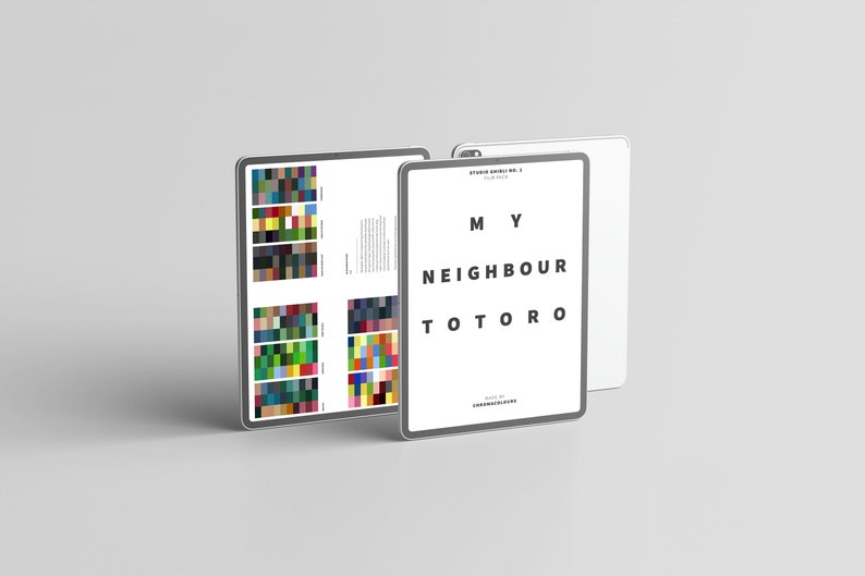 My Neighbour Totoro - 9 Studio Ghibli Inspired Procreate Color Palettes ...