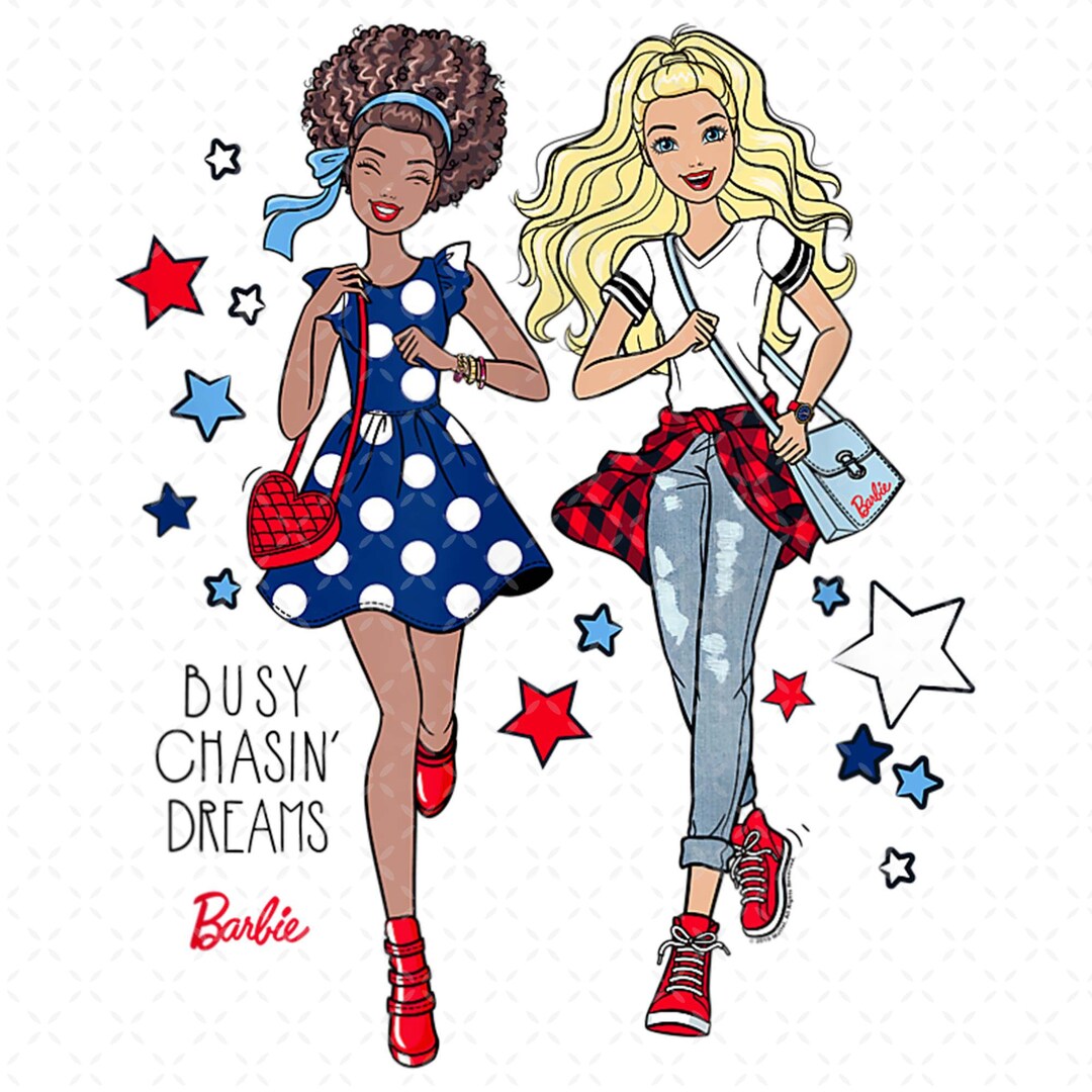 Barbie PNG Layered PNG Files clipart Files Instant - Etsy