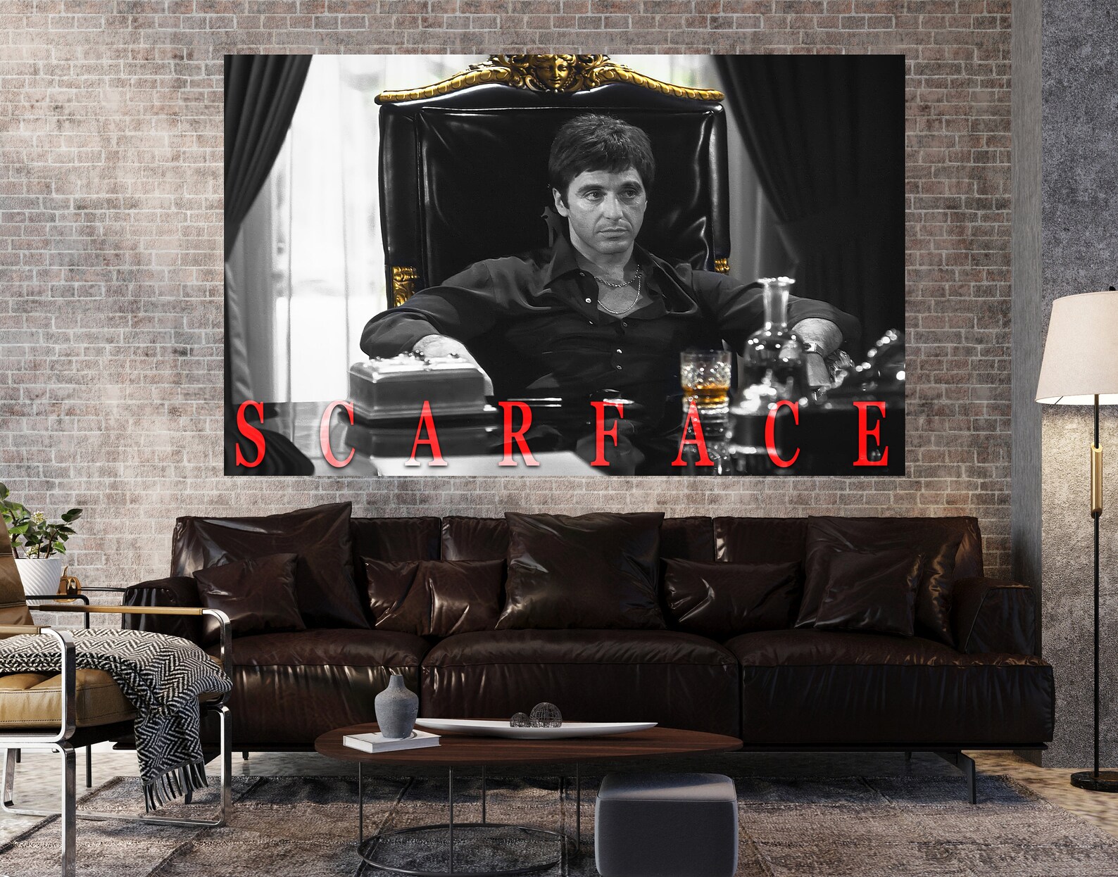 Scarface Canvas, Scarface Poster, Tony Montana, Scarface Movie Poster ...