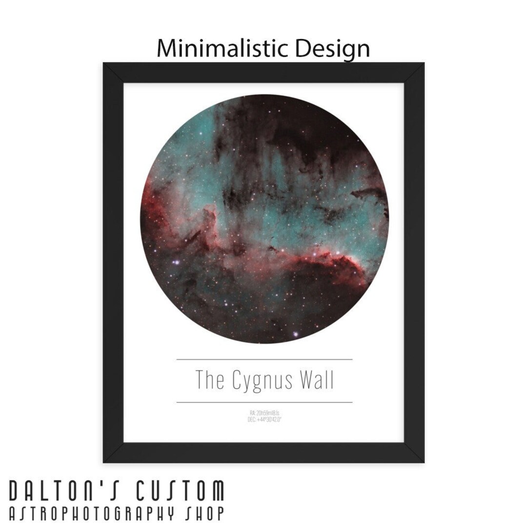 Cygnus Wall north American Nebula Space Poster - Etsy