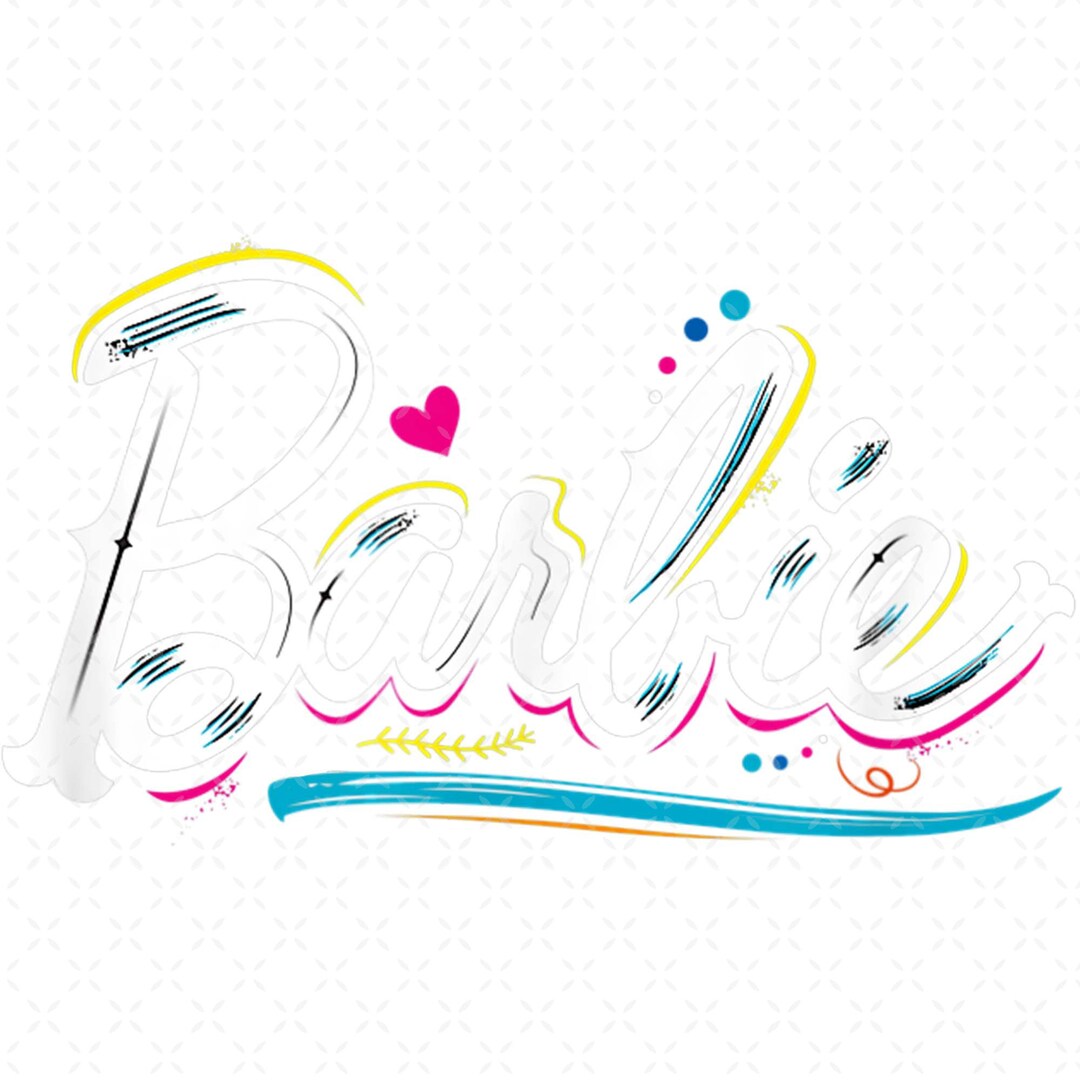 Barbie PNG Layered PNG Files clipart Files Instant - Etsy