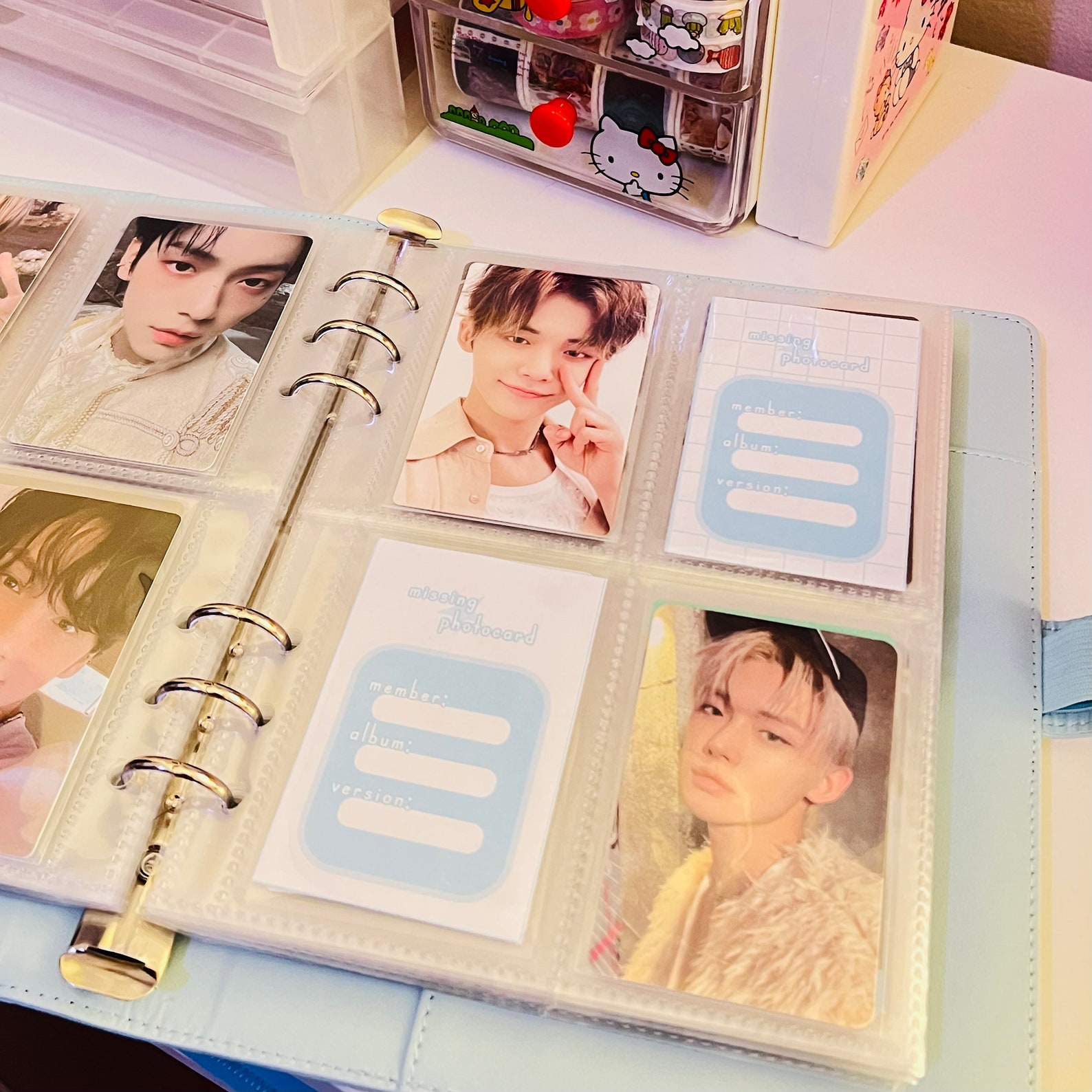 Kpop Photocard Printable Placeholders for Binder (pastel) (digital ...
