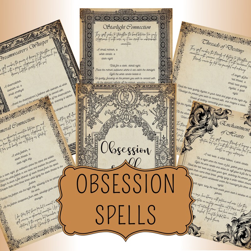 Spell Pages - Etsy