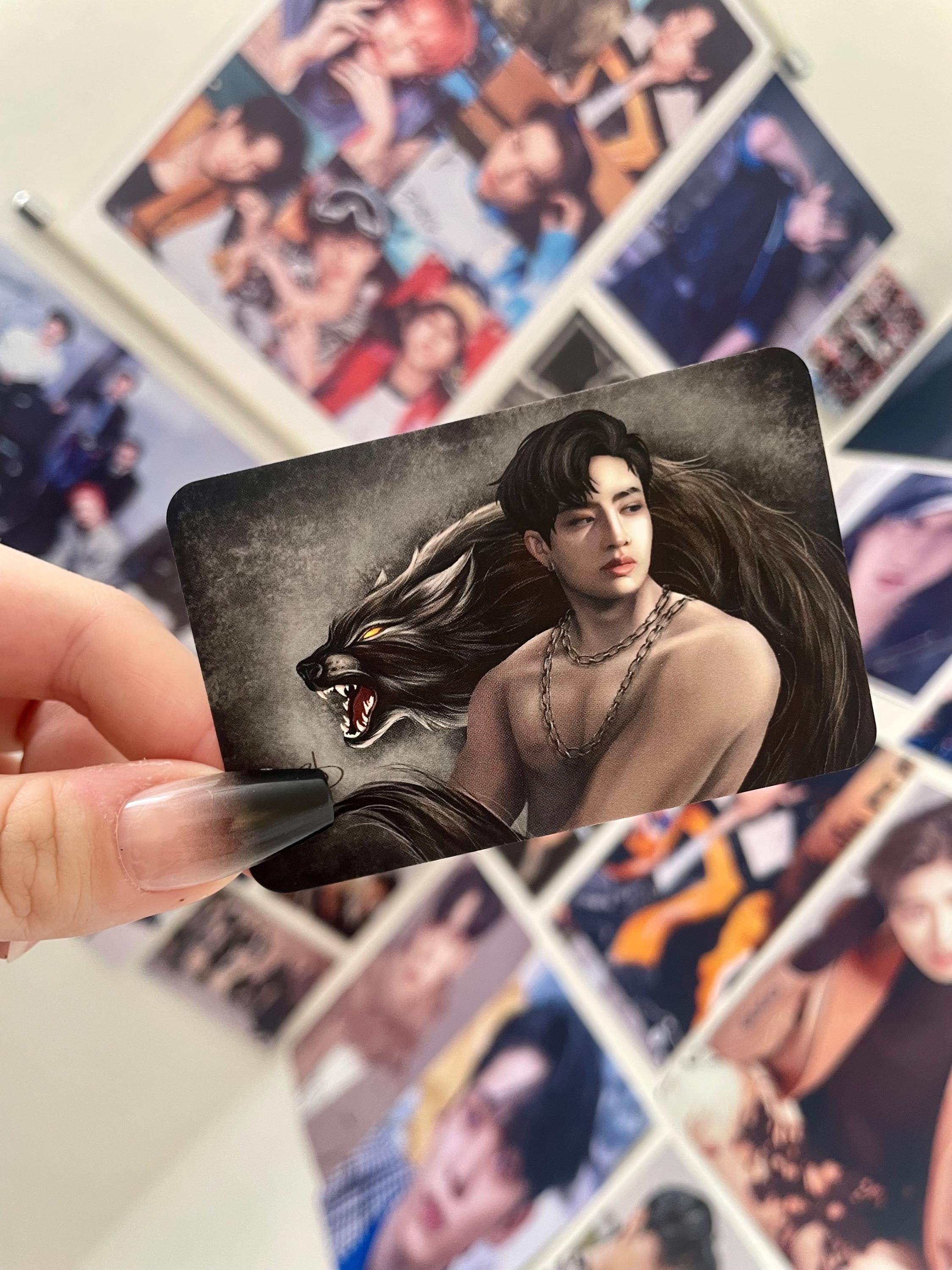 Bang Chan - Stray Kids Art Print/pc, Wolf and Chains, K-pop Prints. - Etsy