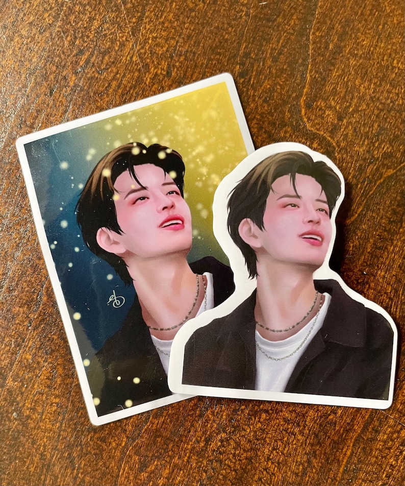 Stray Kids Seungmin Vinyl Stickers , K-pop Stickers. - Etsy