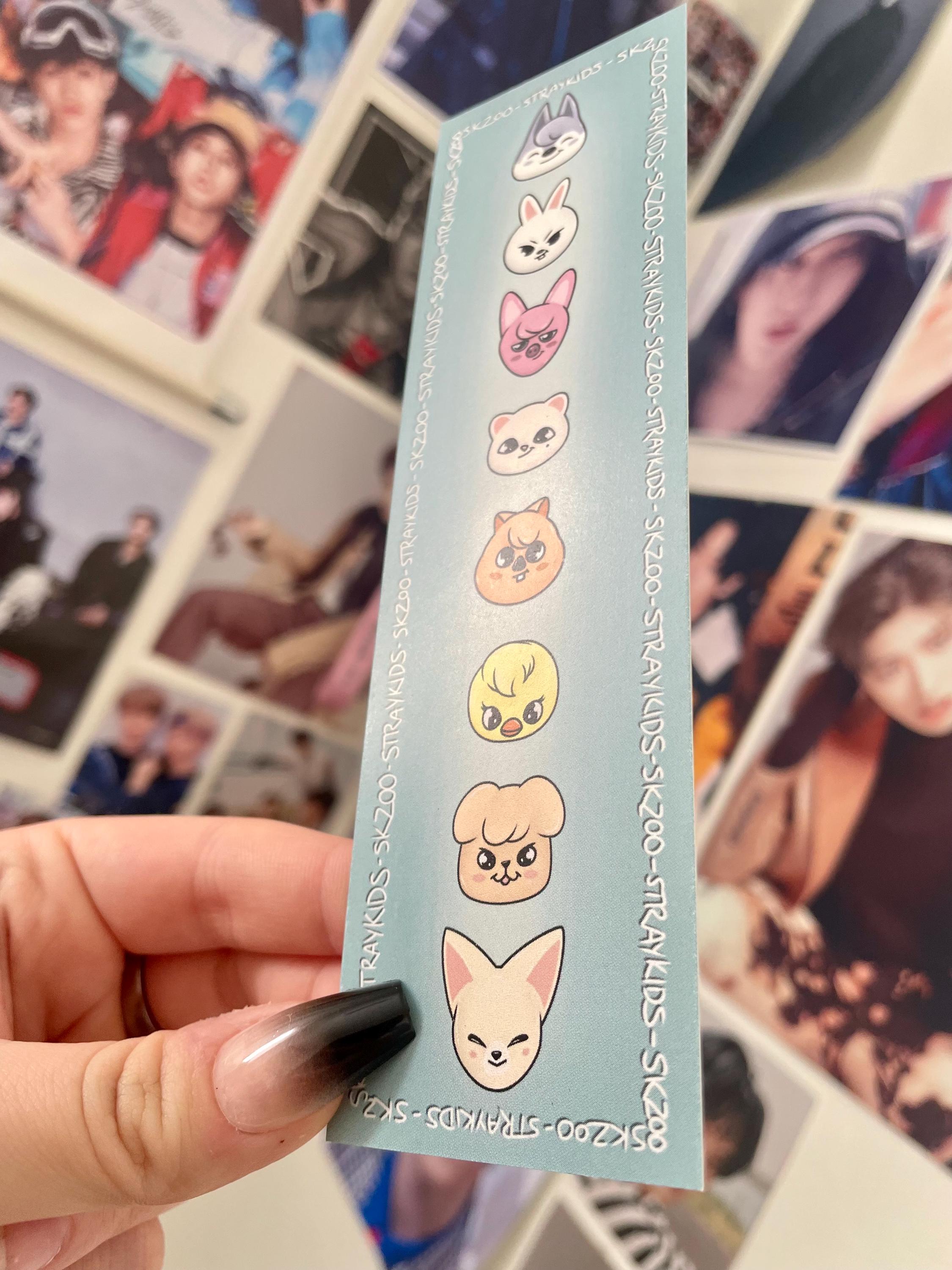 Stray Kids Bookmark, Skzoo OT8, K-pop Art. - Etsy