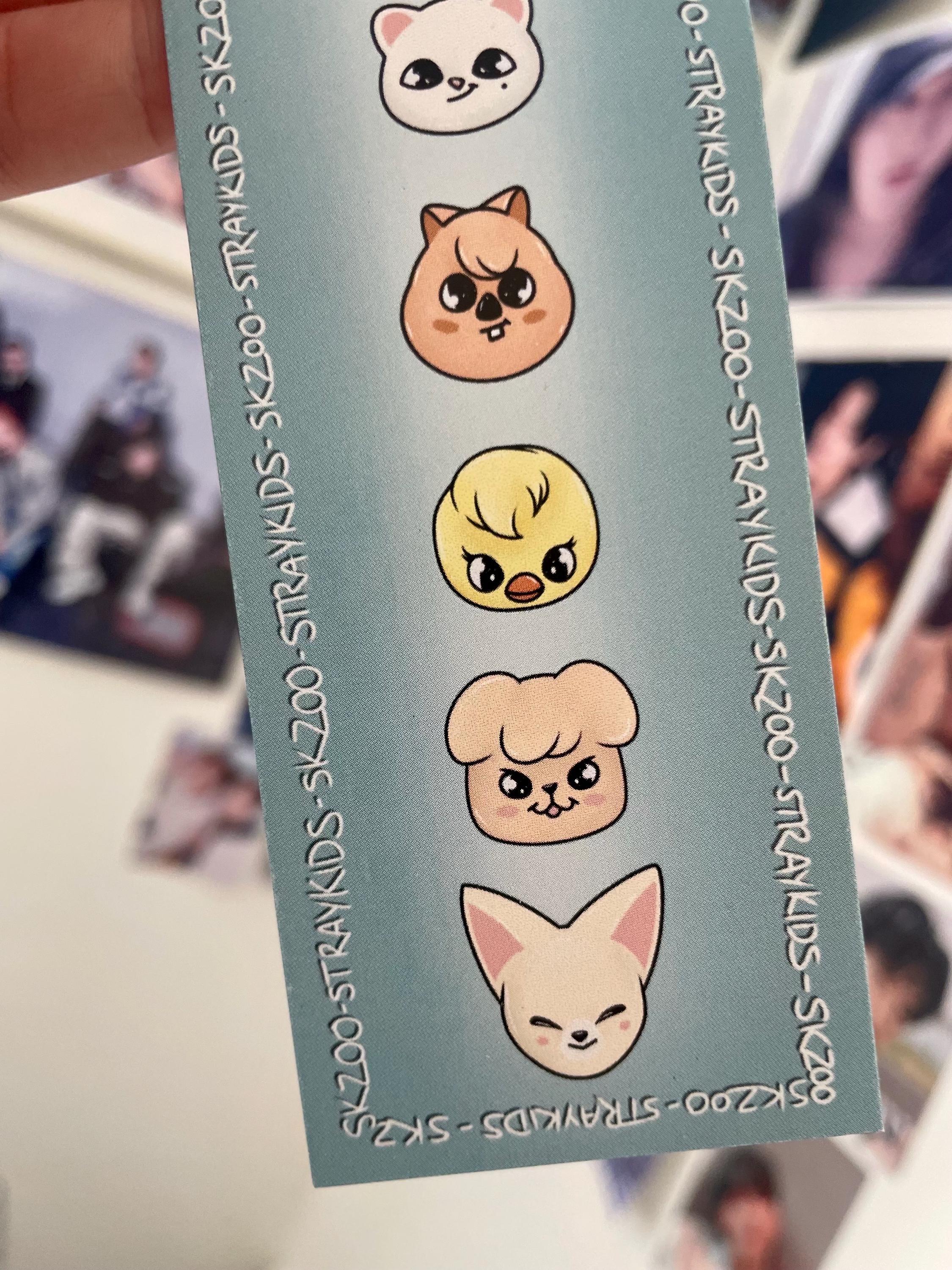 Stray Kids Bookmark, Skzoo OT8, K-pop Art. - Etsy