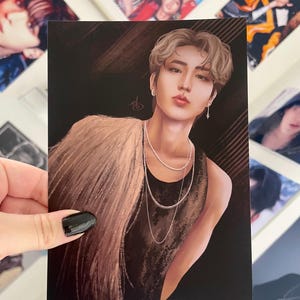 Han - Stray Kids Art Print/pc, Topline, K-pop Prints. - Etsy
