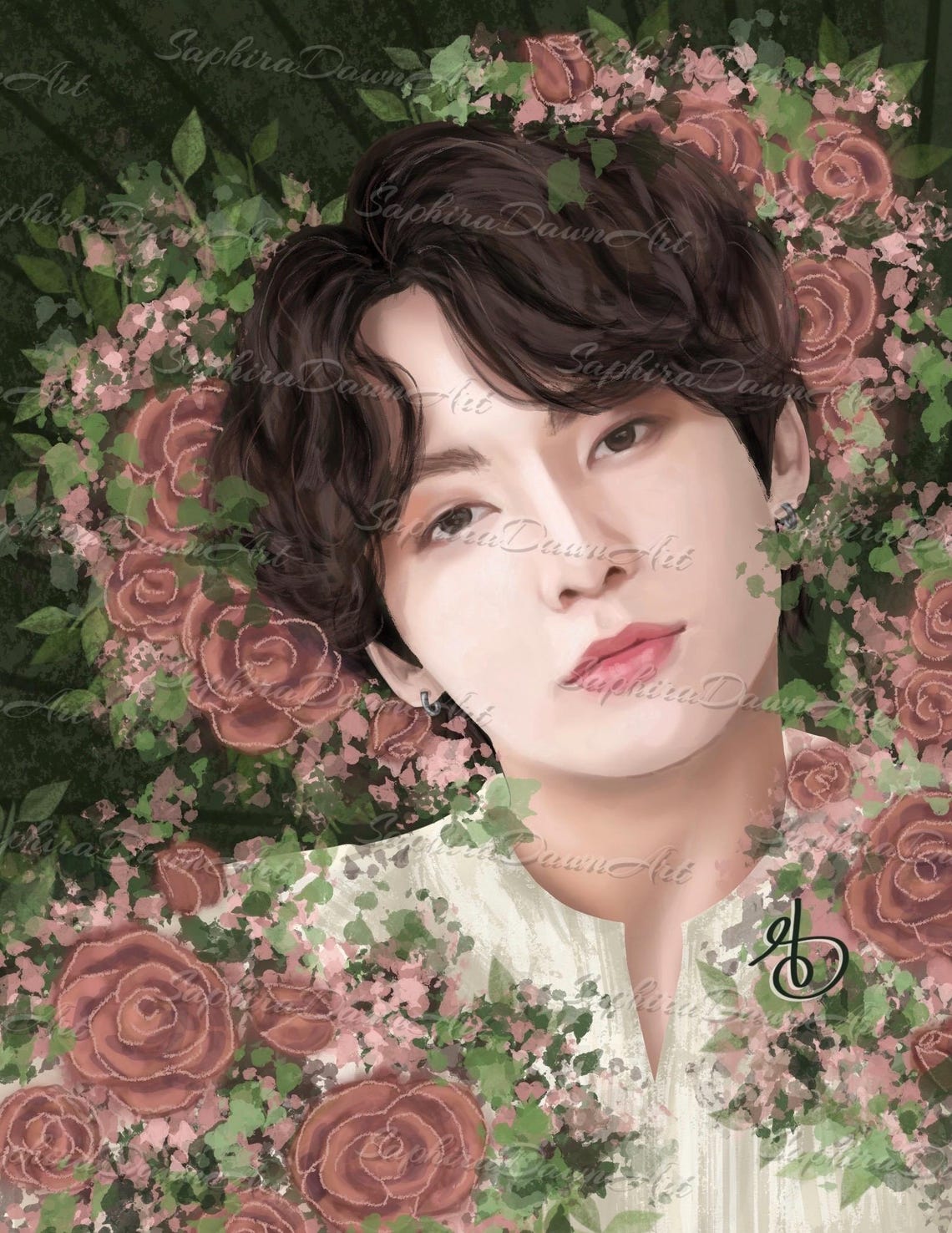 BTS Art Prints, 5x7 Matte K-pop Prints. - Etsy