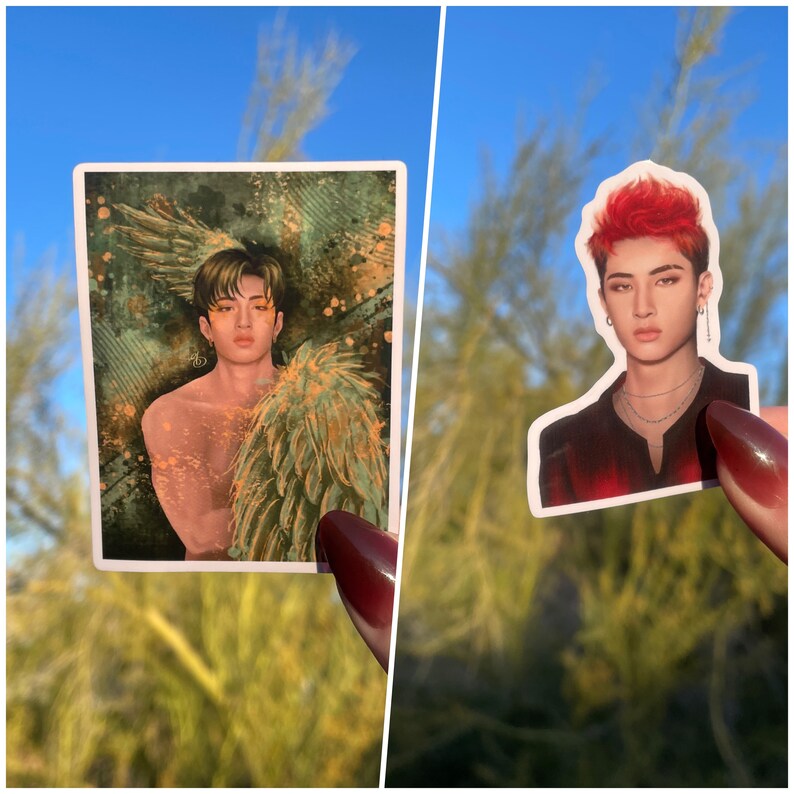 Stray Kids Bang Chan Vinyl Stickers, K-pop Stickers. - Etsy