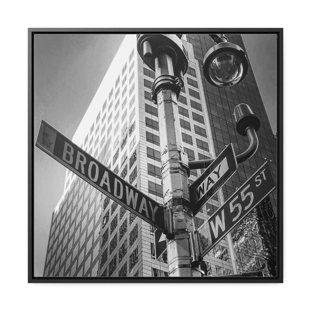 55th & Broadway Gallery Canvas Wraps, Square Frame - Etsy