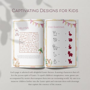 Easter Games Mega Bundle Activity Book for Kids, Easter Party Games ...