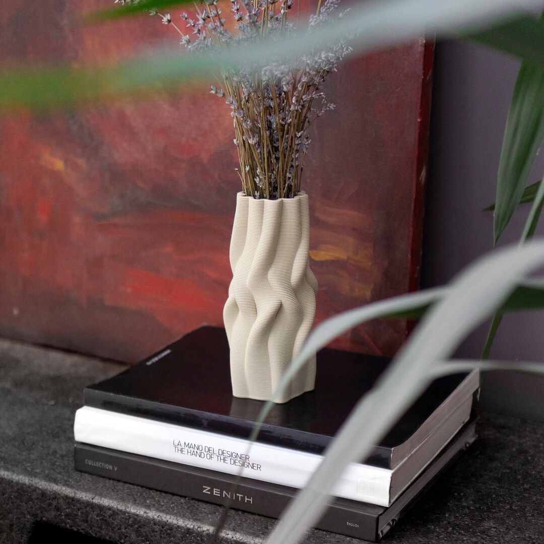 Intertwined Watertight Ceramic 3D Printed Vase - Etsy