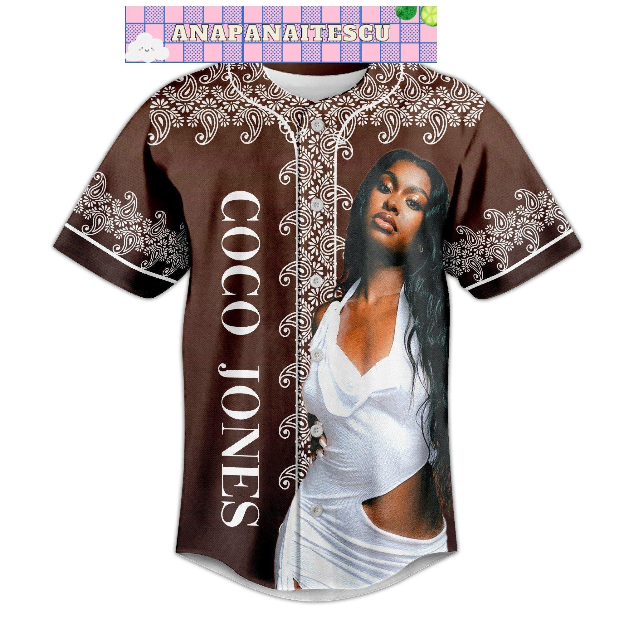 Coco Jones Baseball Jersey, Coco Jones Baseball Shirt sold by Business ...