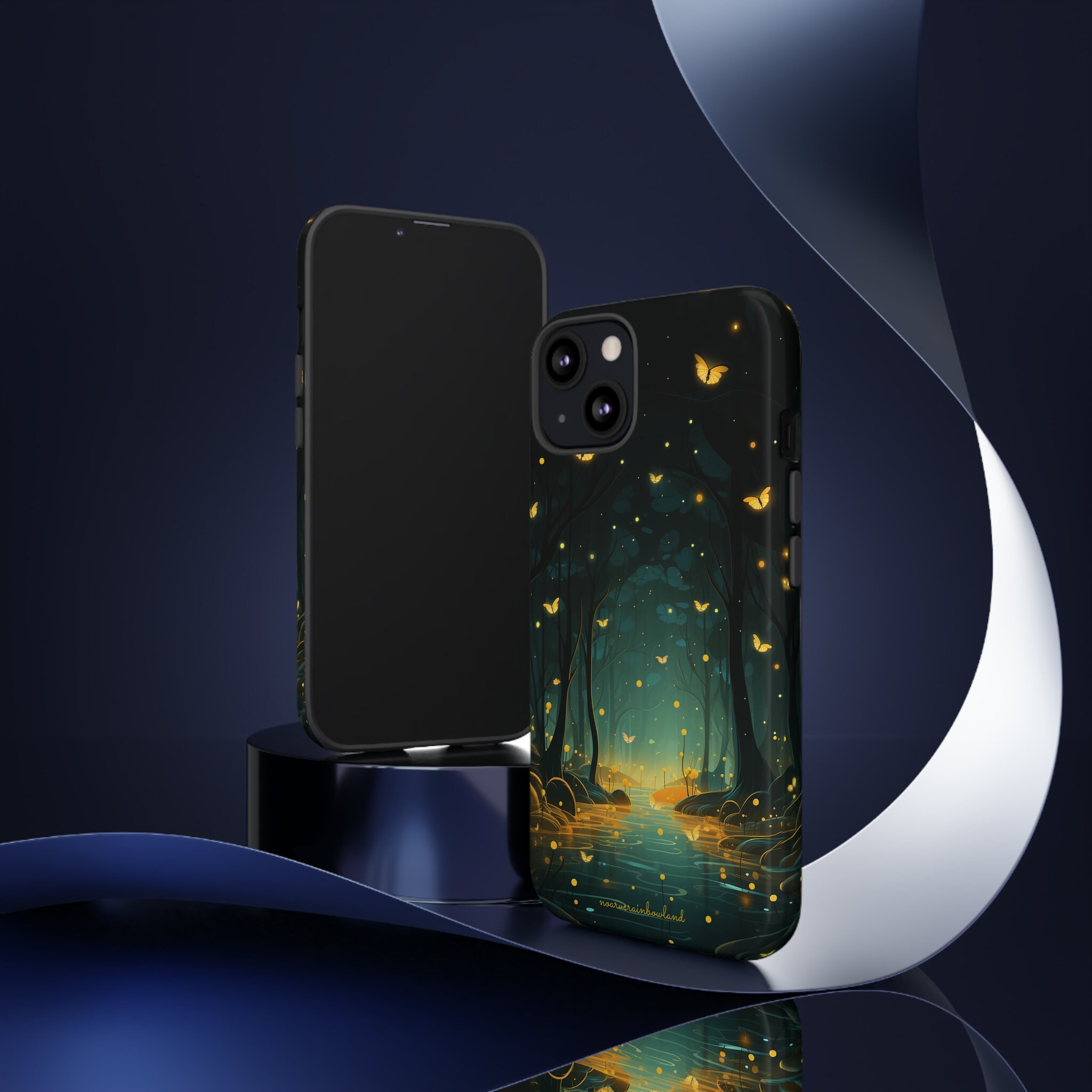 Magical Firefly Forest Fantasy Forest 2024 Tough Phone Case iPhone 15 ...