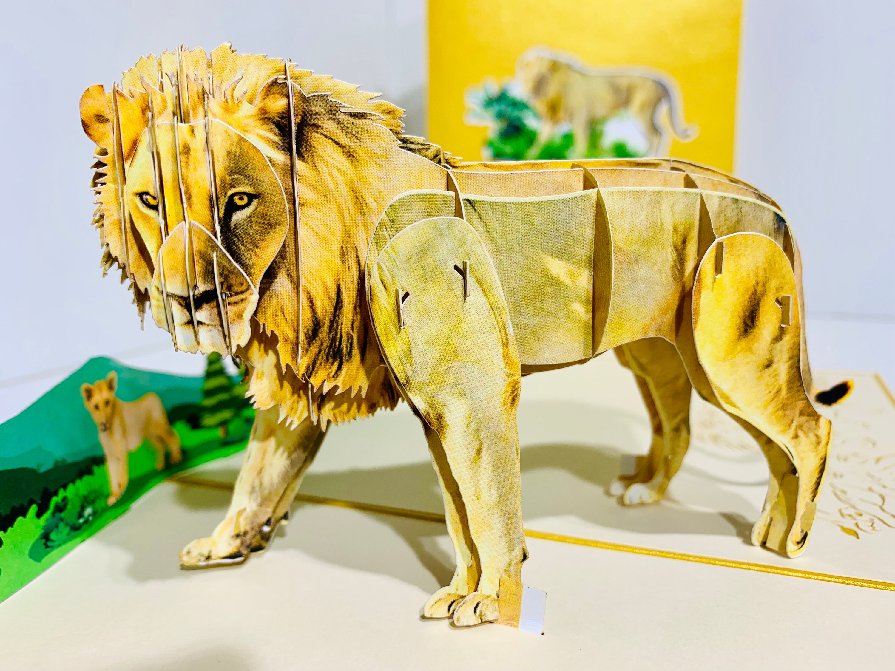 Lion - the King of the Jungle - Super Star Leo Created by Origami Pop ...