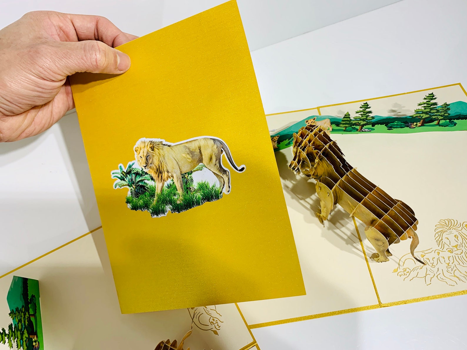 Lion - the King of the Jungle - Super Star Leo Created by Origami Pop ...