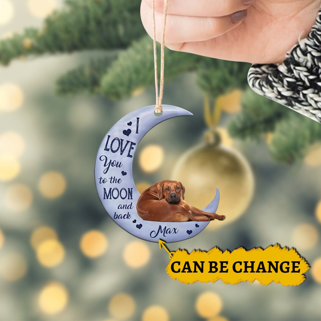 Rhodesian Ridgeback Christmas Ornament Dog Christmas Tree - Etsy