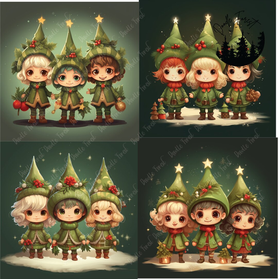Christmas Elfs - Etsy