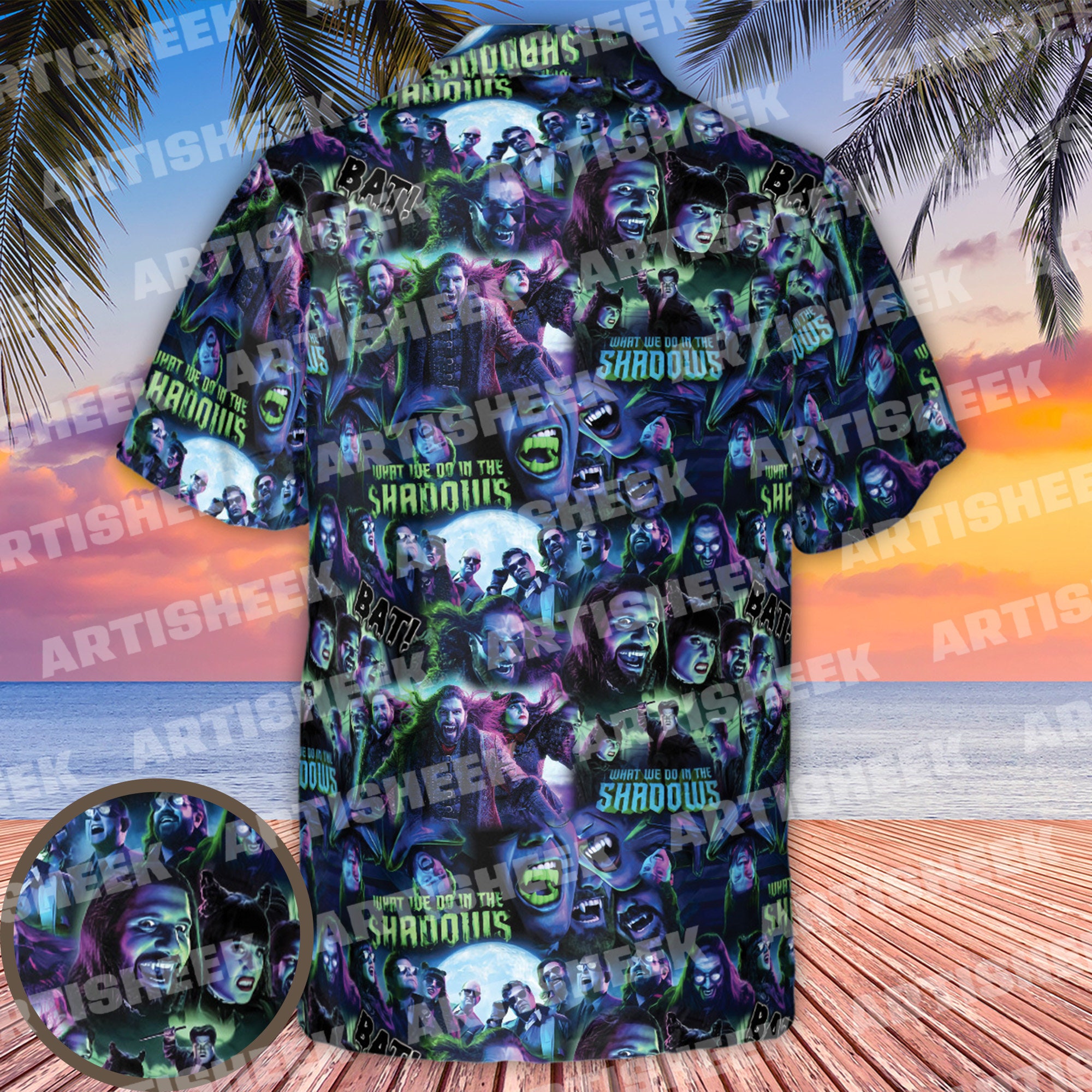 What We Do In the Shadow Hawaiian Shirt, Vampire Hawaiian Shirt sold by ...